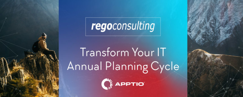 Transform IT Planning Cycles | Apptio | Rego Consulting