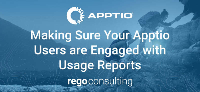 How to Engage Users with Apptio Usage Reports | Rego Consulting