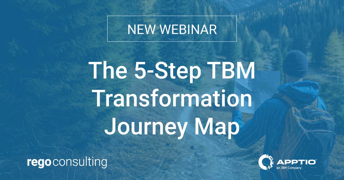 The 5-Step TBM Transformation Journey Map | Rego Consulting